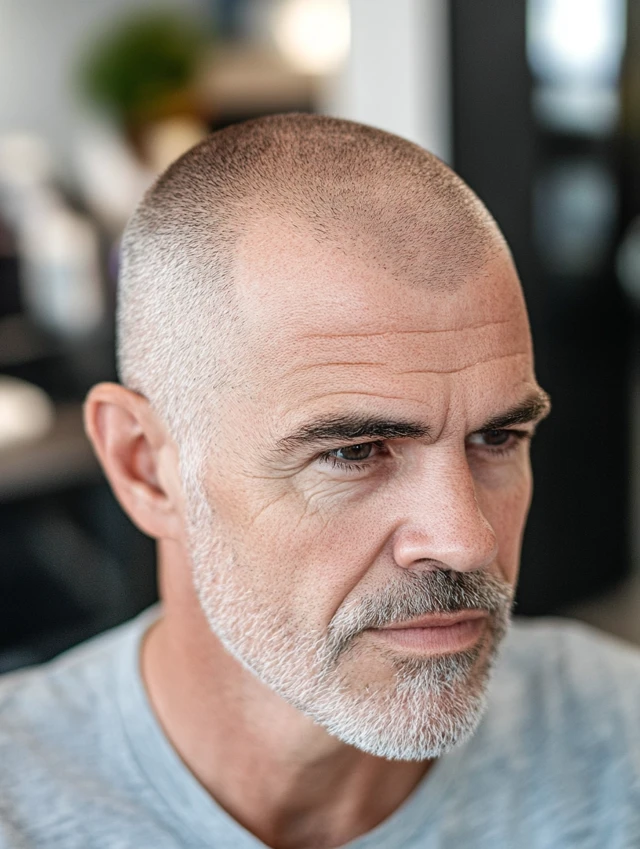 10 Haircuts for Older Men with Receding Hair to Stay Stylish ...