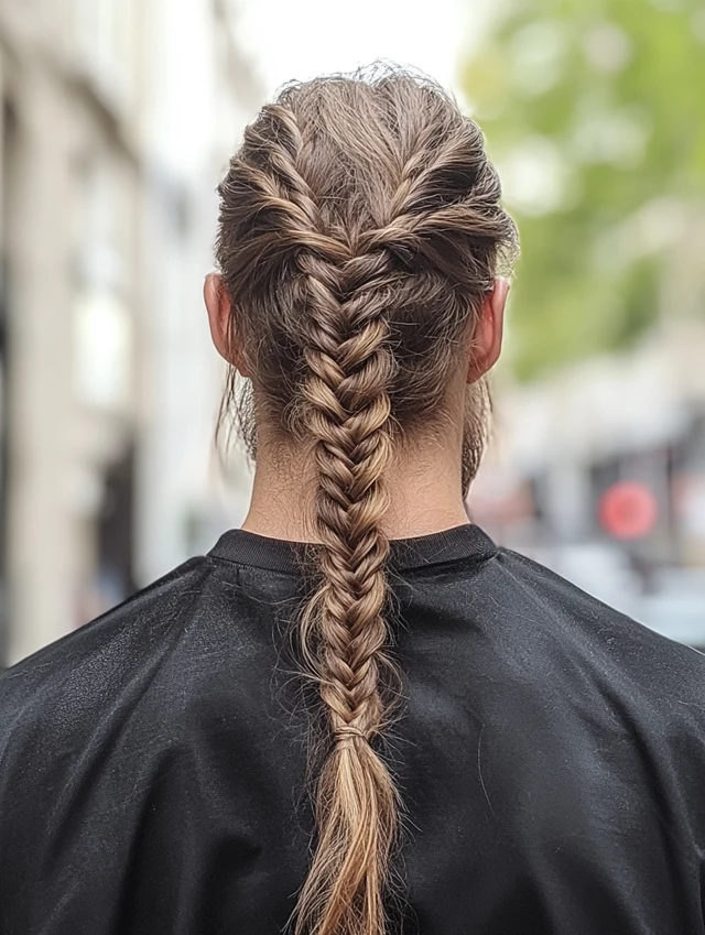 15 Braid Hairstyles for Men with Long Hair to Stay Cool ...