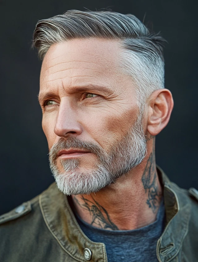 10 Haircuts for Older Men with Receding Hair to Stay Stylish ...